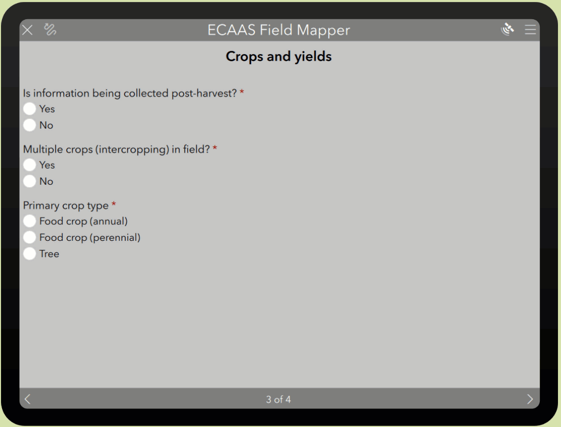 ECAAS (Enabling Crop Analytics at Scale) Field Mapper